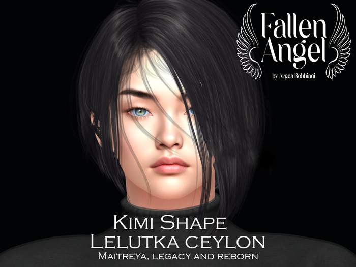 Second Life Marketplace - Fallen Angel - Kimi Shape Second Life Marketplace - Fallen Angel - Kimi Shape